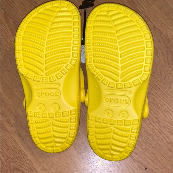 CROCS | Shoes | Nwt Crocs Classic Clogs Yellow 6 | Poshmark